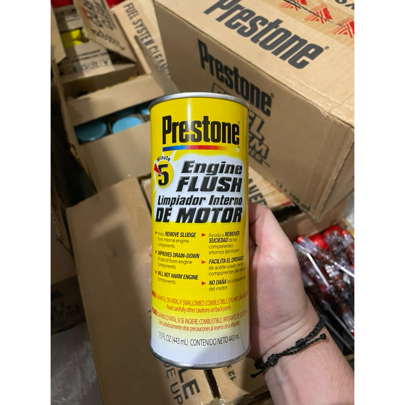 Jual Prestone Engine Flush 443ml Cairan Pembersih Perontok Penguras Oil ...
