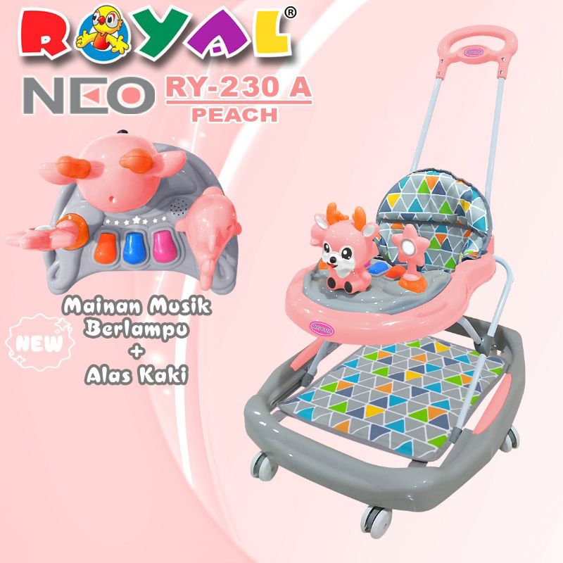 Jual ROYAL BABY WALKER ALAT BELAJAR JALAN BAYI RY 230 A | Shopee Indonesia