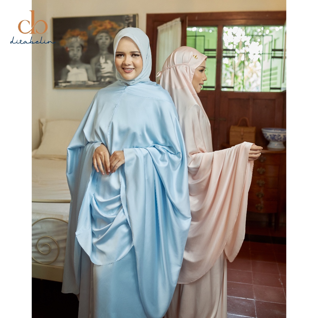Jual Ditabelin - Ayra Prayer Set | Aida Raya Series (Mukena 2in1 silk ...