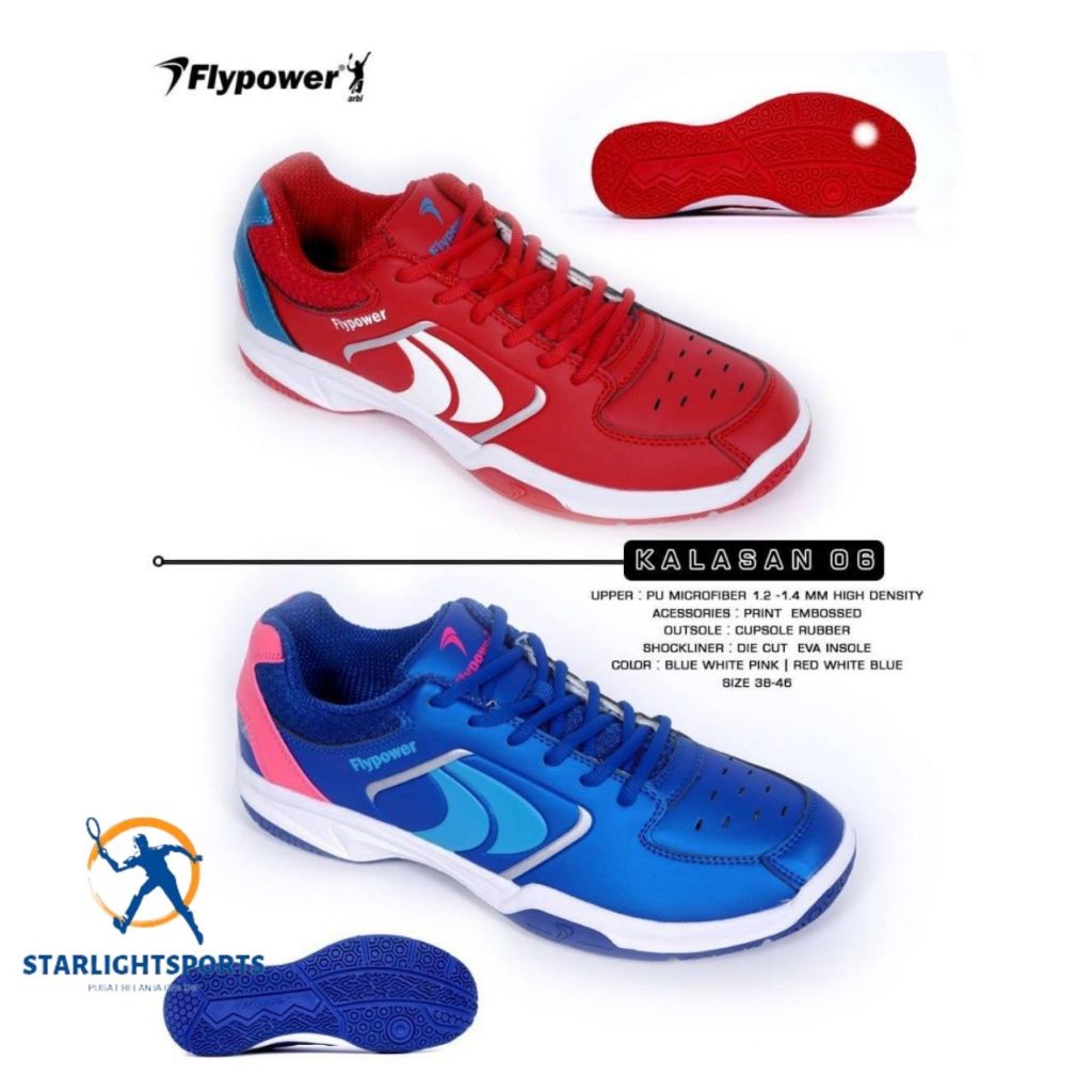 Jual Sepatu Flypower Kalasan 06 (Sepatu Badminton Flypower) | Shopee ...
