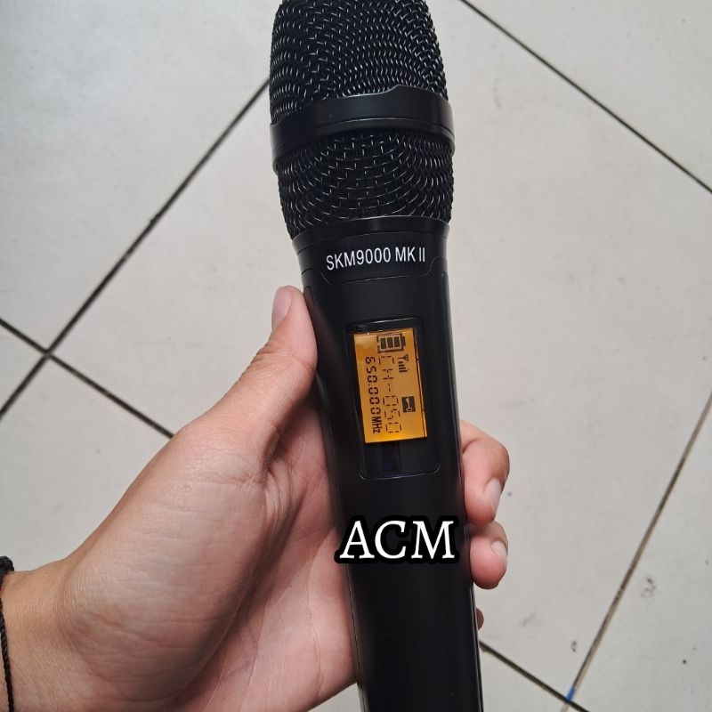 Jual MIC WIRELEES SKM9000 HANYA 1 MIC GENGGAM UNTUK GANTI CHAMPION ...