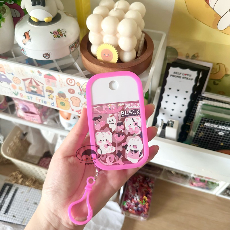 Jual Holo Cute Hand Sanitizer Set by LULUNIA (hand sanitizer spray/hand ...