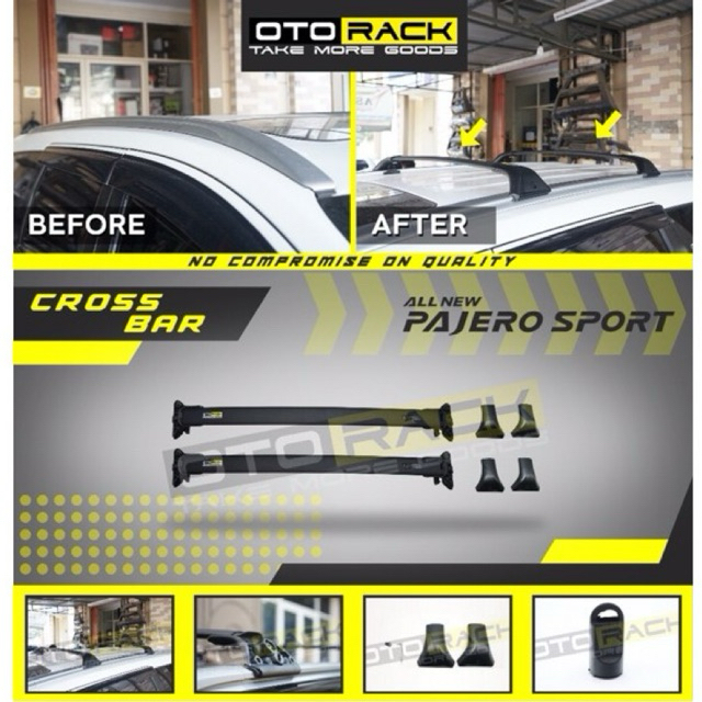Jual Crossbar Khusus All new Pajero Sport Otorack Otoproject | Shopee ...