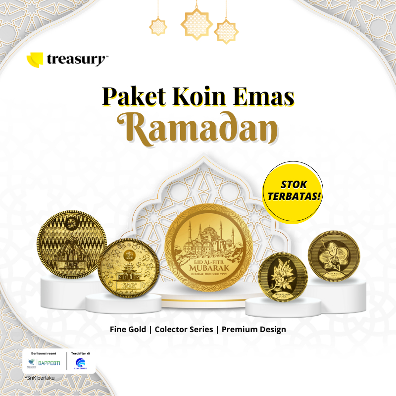 Jual Paket Koin Emas Ramadan Treasury | Shopee Indonesia