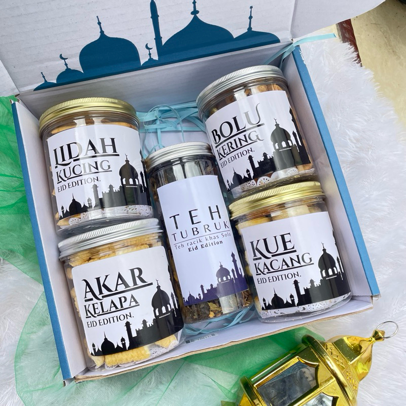 Jual (READY DONG) Hampers lebaran idul fitri special kue parsel kado bingkisan hamper parcel ...