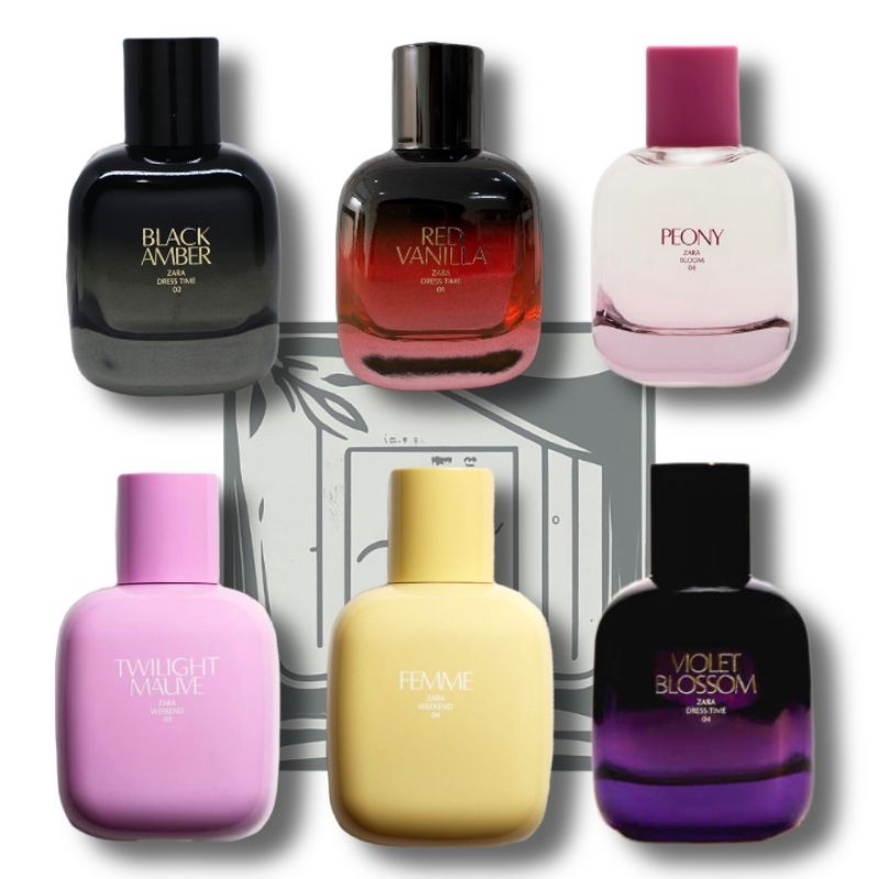 Jual (BEST SELLER) Parfume Zara Botol Oval EDP All Varian | Shopee ...