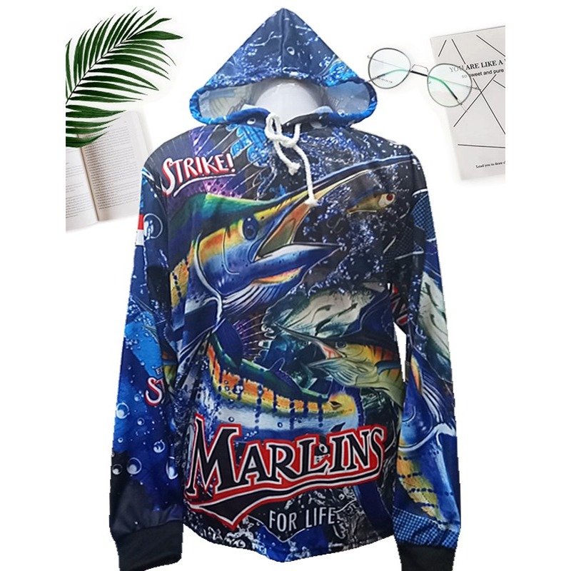 Jual VF - Kaos Jersey T-shirt Lengan Panjang Mancing Mania Full Print ...