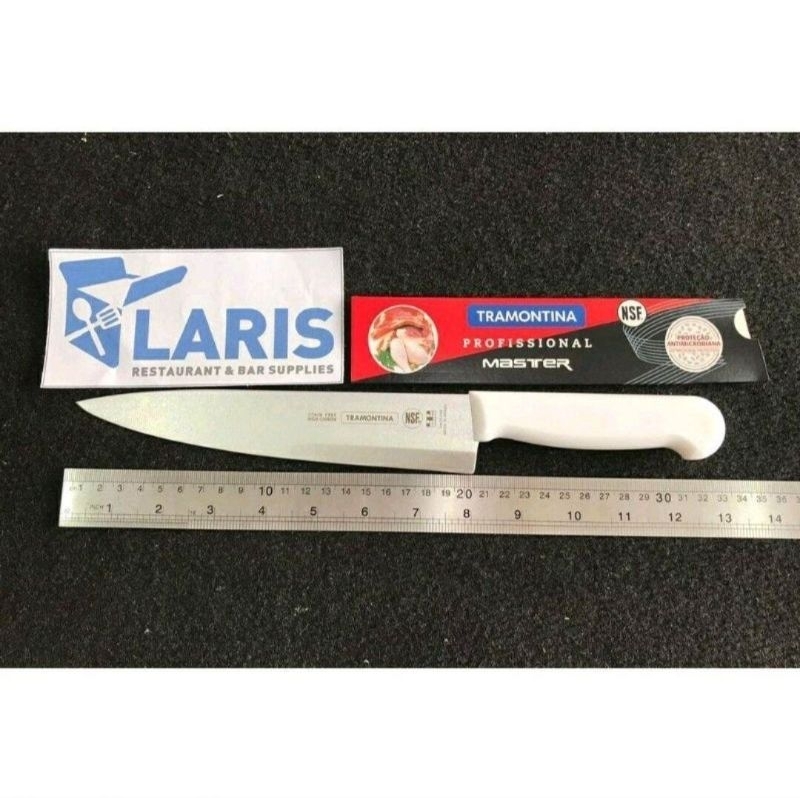 Jual Pisau Chef Tramontina 8 inci Pisau Dapur Daging Ori Brazil Anti ...