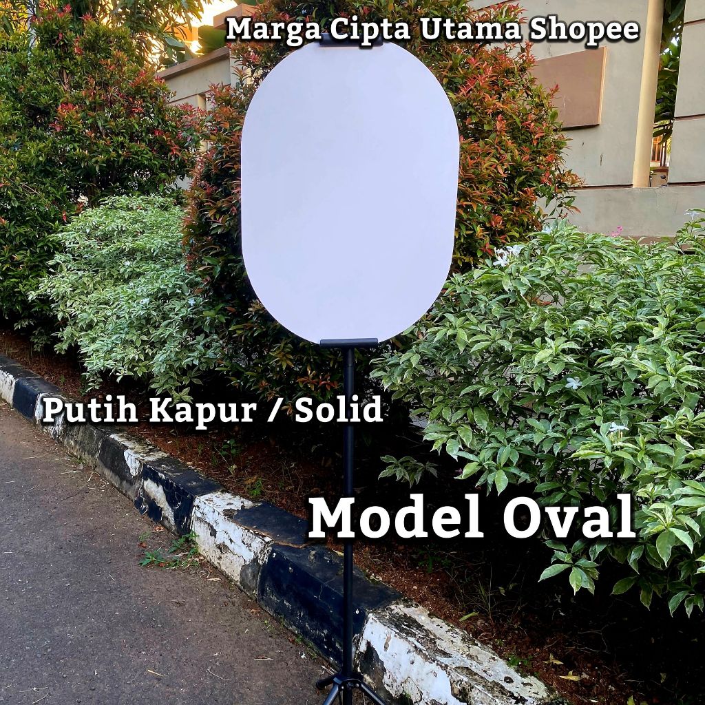 Jual Acrylic 2mm Model OVAL Frame Bingkai Papan Ucapan Wisuda Bunga ...