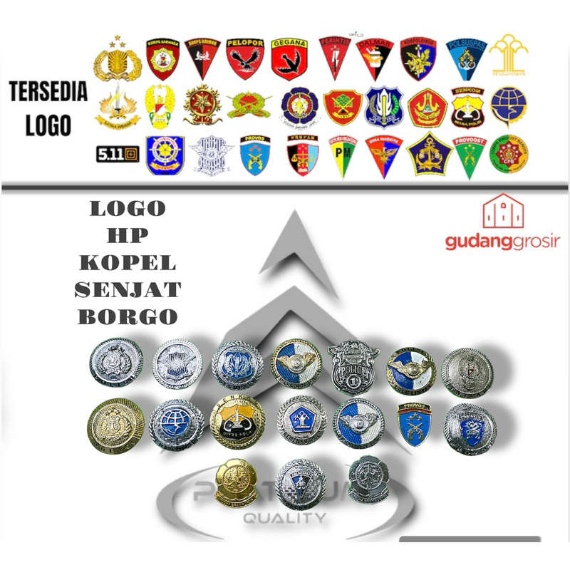 Jual Logo Cor | Bebas Pilih Warna | Untuk Tempah HP Kopel Borgol HT dll ...