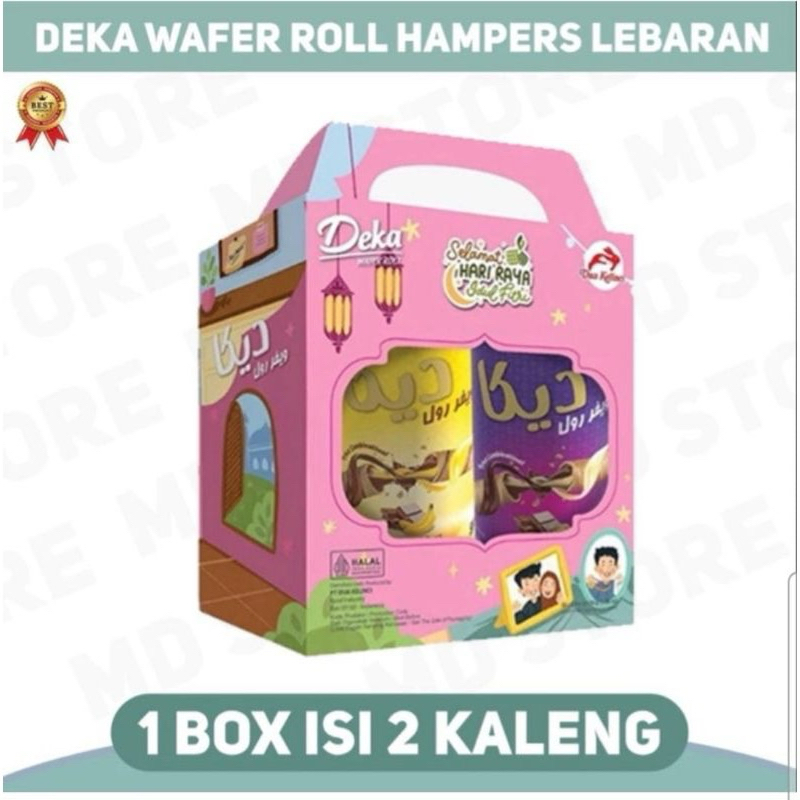 Jual DEKA WAFER ROLL 1 BOX ISI 2 KALENG ( SIAP KIRIM) | Shopee Indonesia