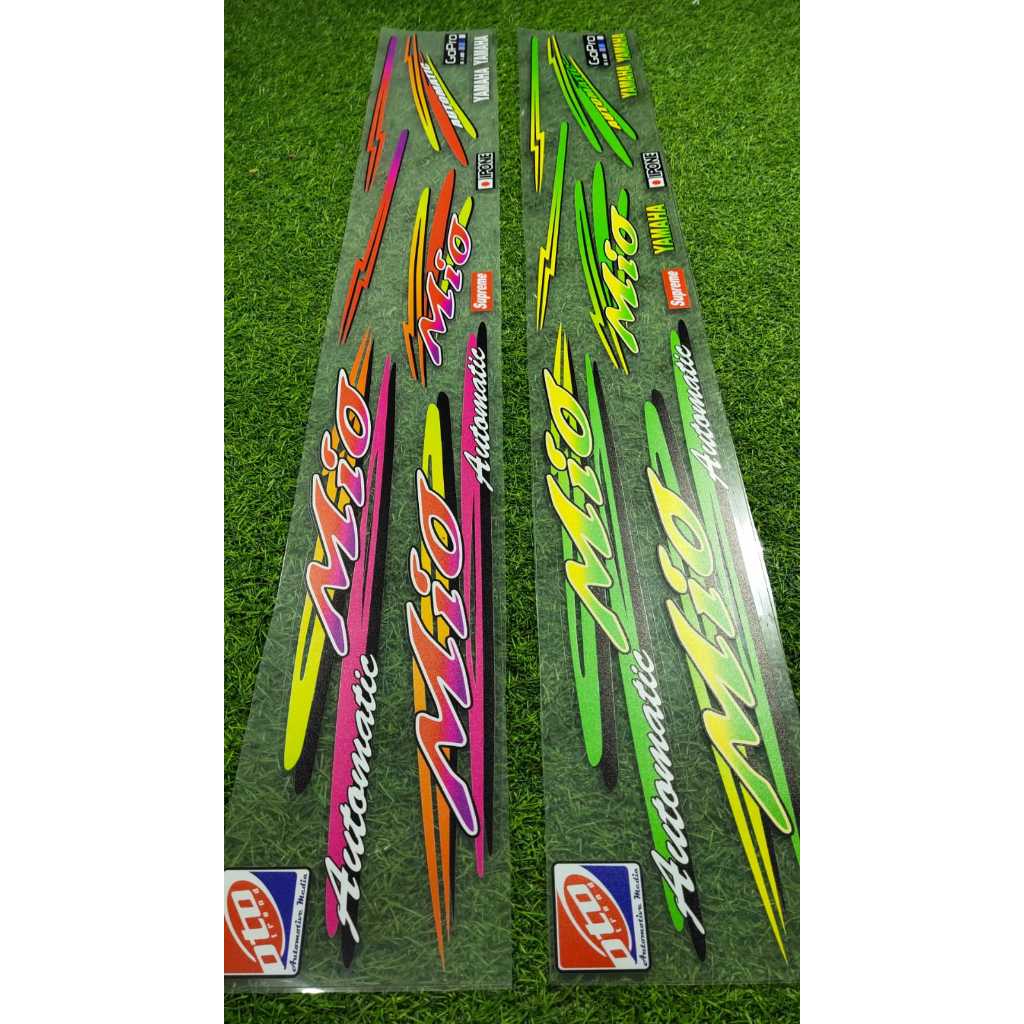 Jual Striping Lis Sticker Mio Karbu Bahan Bening Sticker Transfaran ...