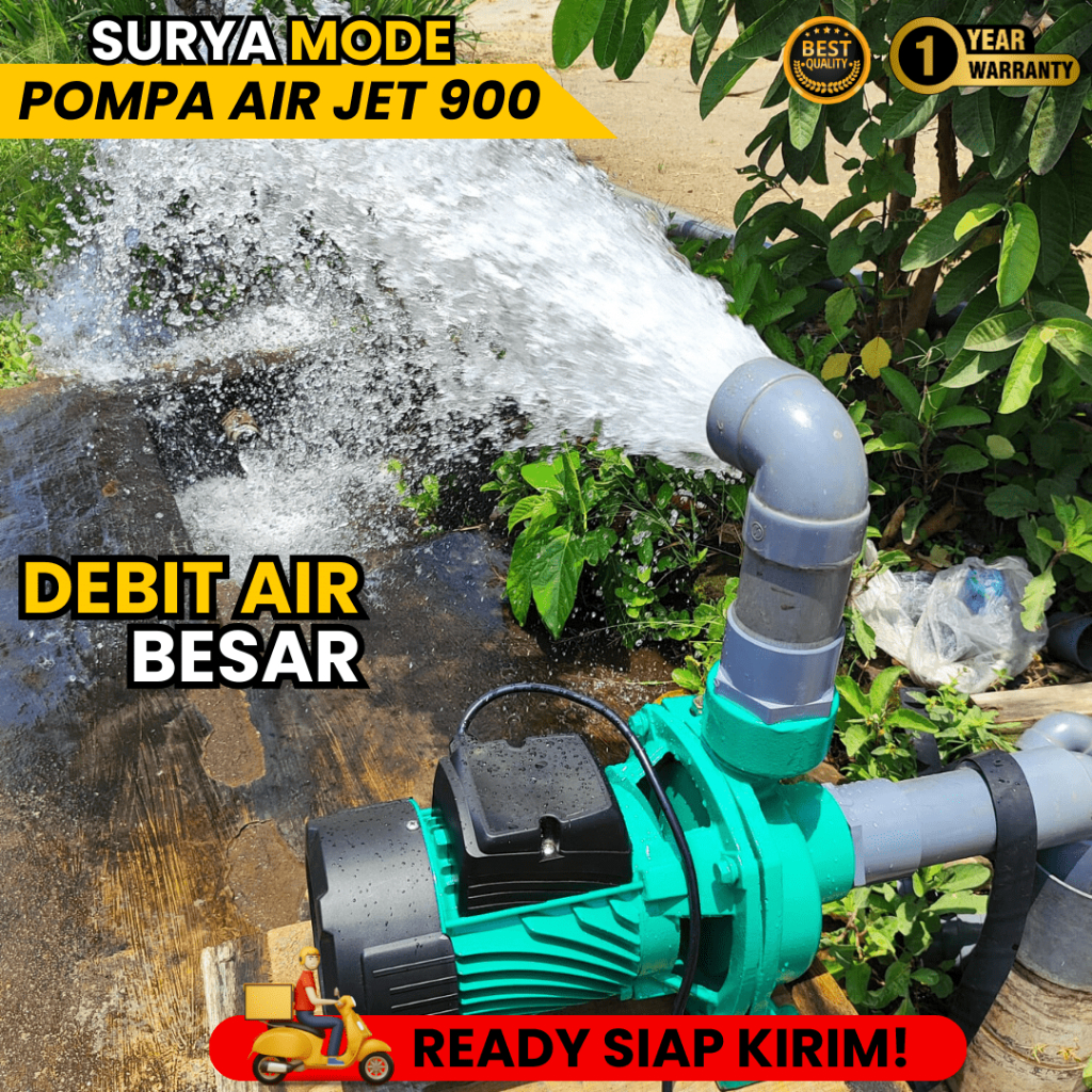 Jual Pompa Air Modifikasi type jet 900 pipa 2 dim kapasitas besar untuk ...