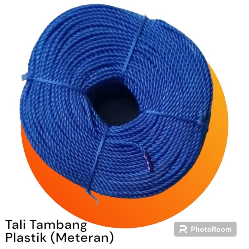 Jual Tali 6mm / Tali Tambang 6mm / Tali Tampar 6mm / Tali Tambang plastik 6mm (meteran) | Shopee ...