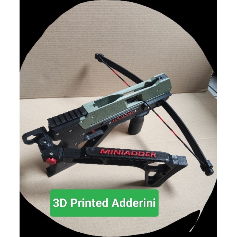 Jual 3D Printed Adderini Miniadder Slingbow Limb Fiberglass 50 lbs ...