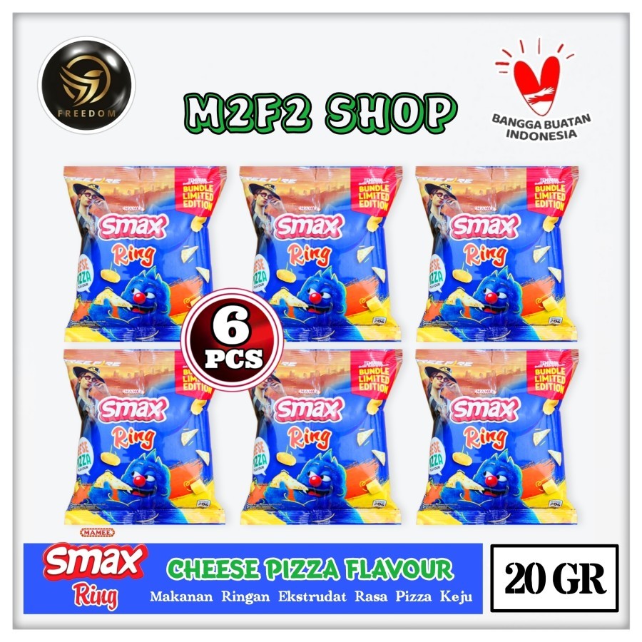 Jual Mamee Smax Ring Keju | Cheese Pizza Flavour Sachet - 20 gr ...