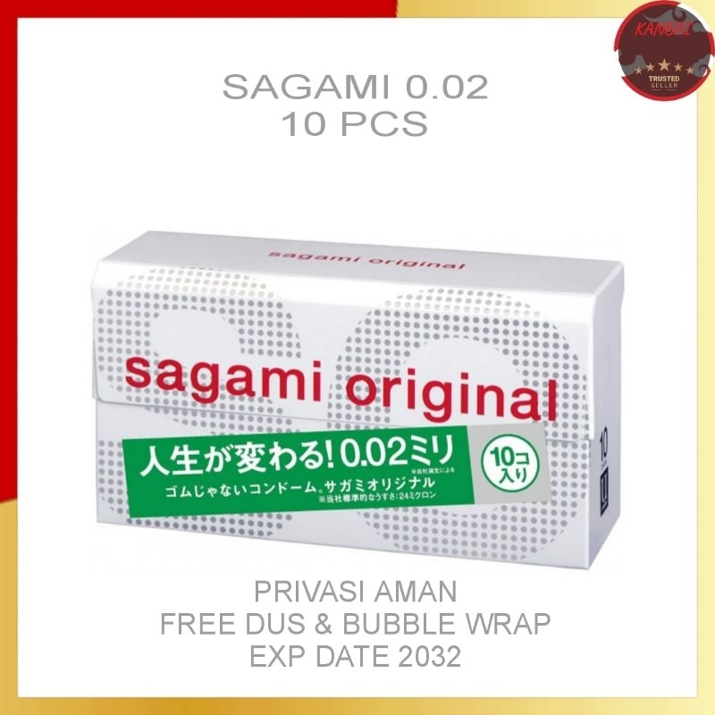 Jual Kondom Sagami 0,02 (Isi 10Pcs) - Original Japan | Shopee Indonesia