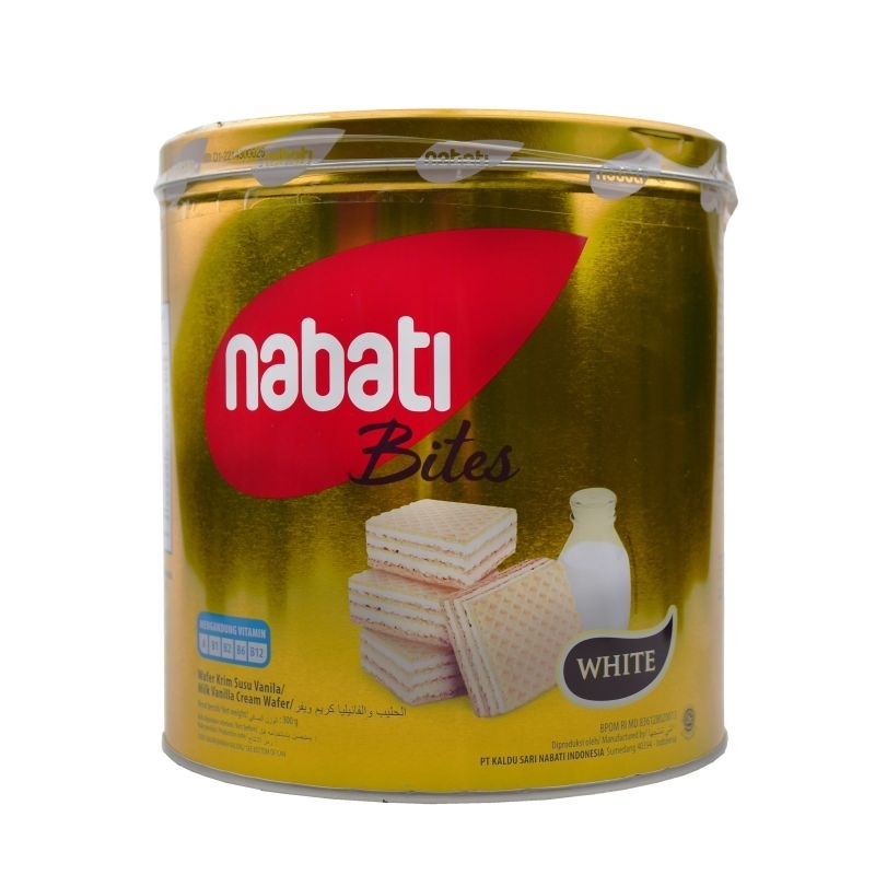 Jual Richeese Nabati Kaleng White 300 gr / Biskuit Nabatu White 300 gr ...