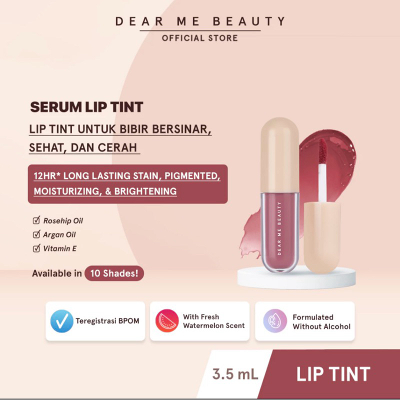 Jual Dear Me Beauty Serum Lip Tint / Dear Vivi / Dear Kyla | Shopee Indonesia