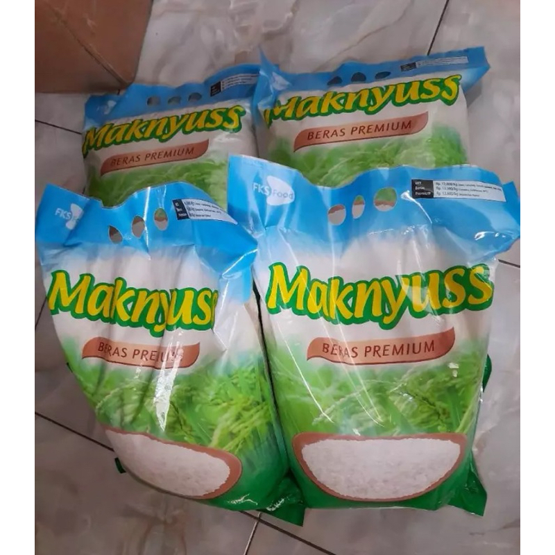 Jual Beras Premium 5kg - Indomaret Alfamart Topi Koki / Raja Platinum ...