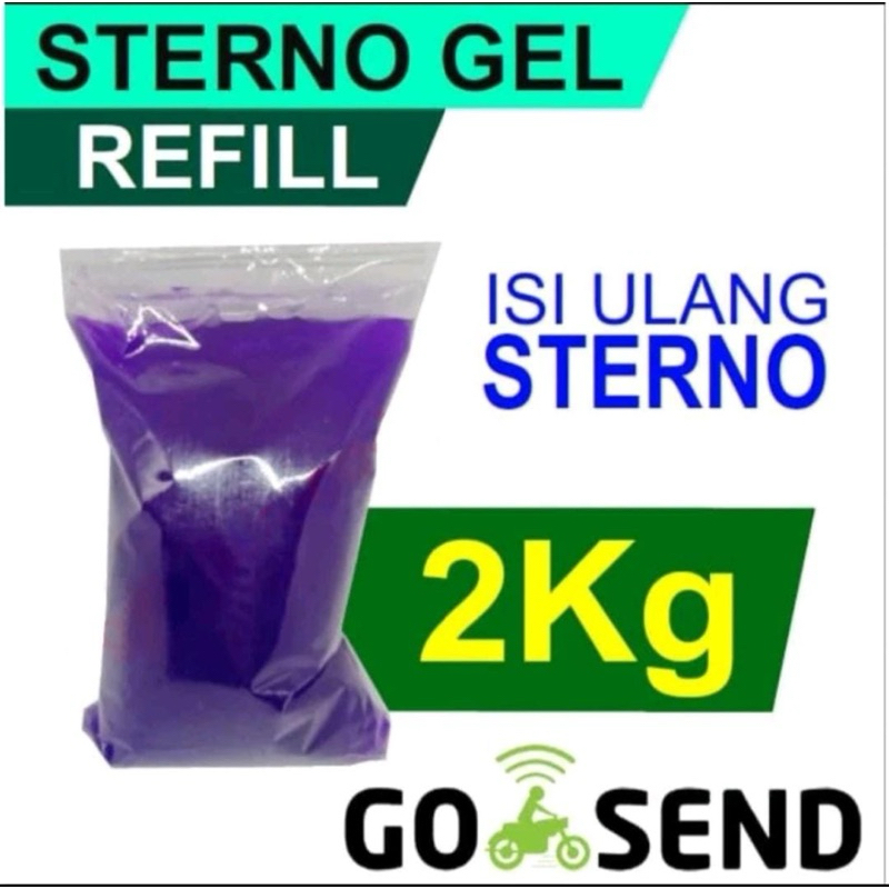 Jual Refill Sterno Gel isi ulang Jelly kompor sterno Pxton 2Kg | Shopee ...