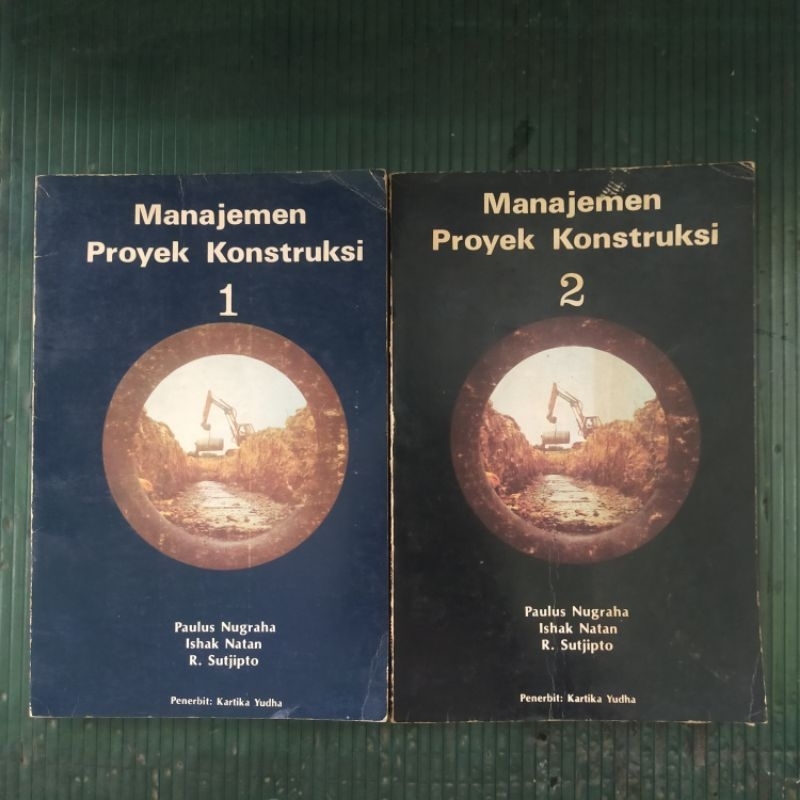 Jual PAKET 2 BUKU / MANAJEMEN PROYEK KONSTRUKSI 1&2 ORIGINAL | Shopee ...