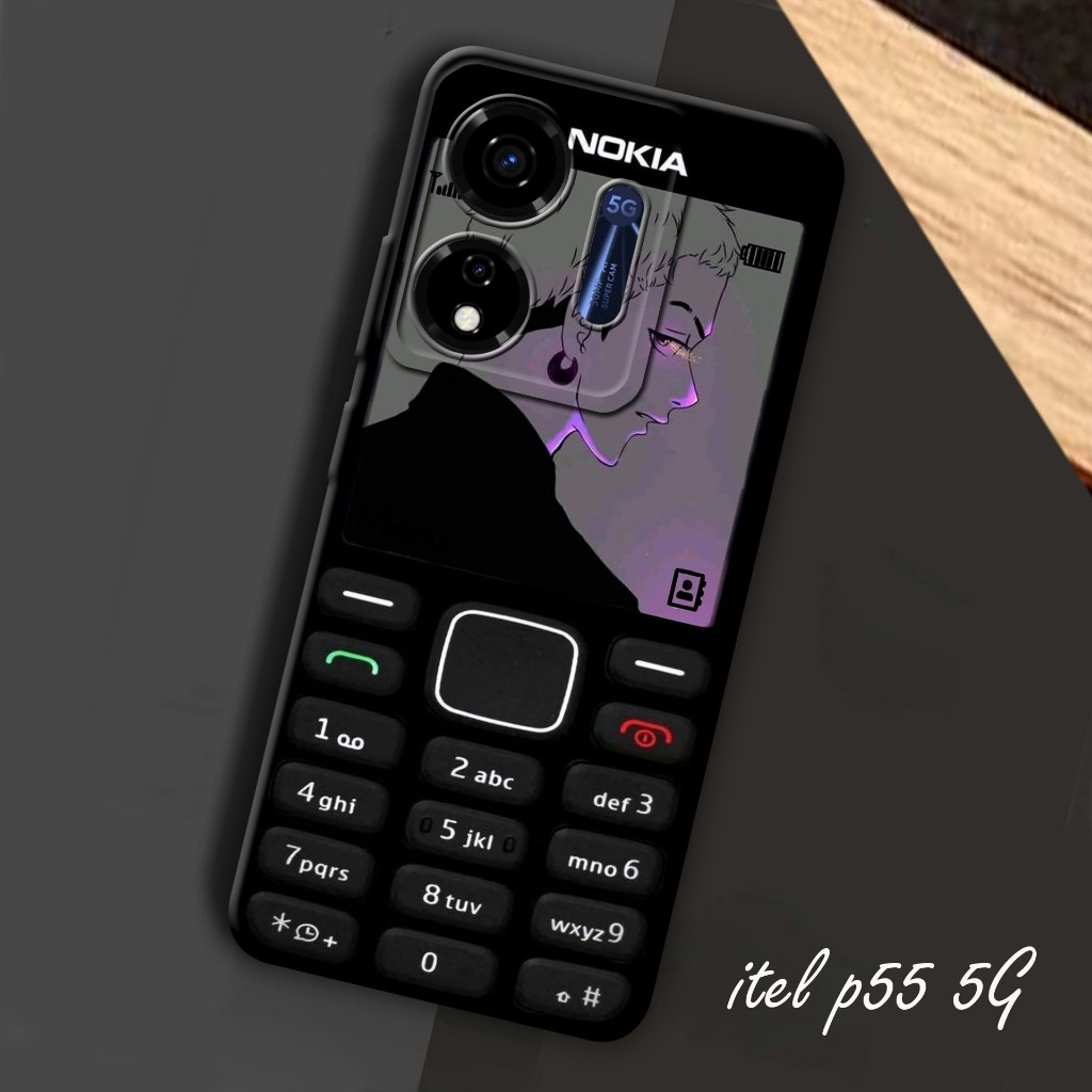 Jual |021| Itel P55 5G - Case Pelindung Belakang kamera - Case ...