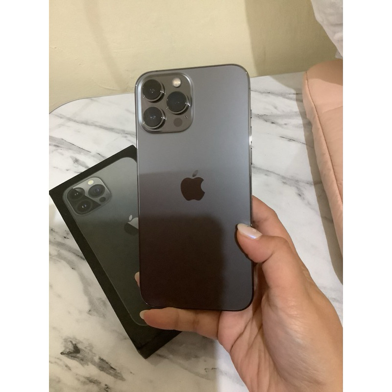 Jual iPhone 13 Promax 256GB Graphite | Shopee Indonesia