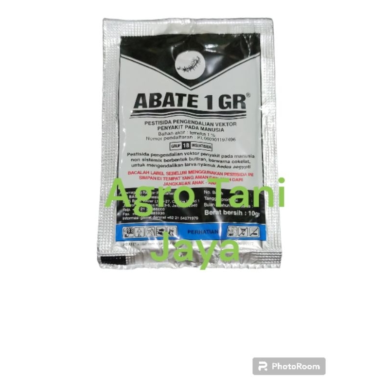 Jual Abate 1gr Obat Jentik Nyamuk Kemasan Pabrik | Shopee Indonesia