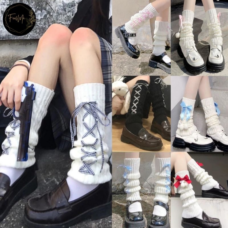 Jual Feelme Kk 190 Premium Leg Warmer Kawaii Japanese Y2k Harajuku