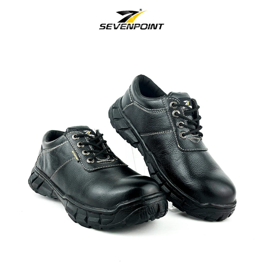 Jual Sepatu Safety Original Pria Tali Sefty Shoes Kulit Asli Septy ...