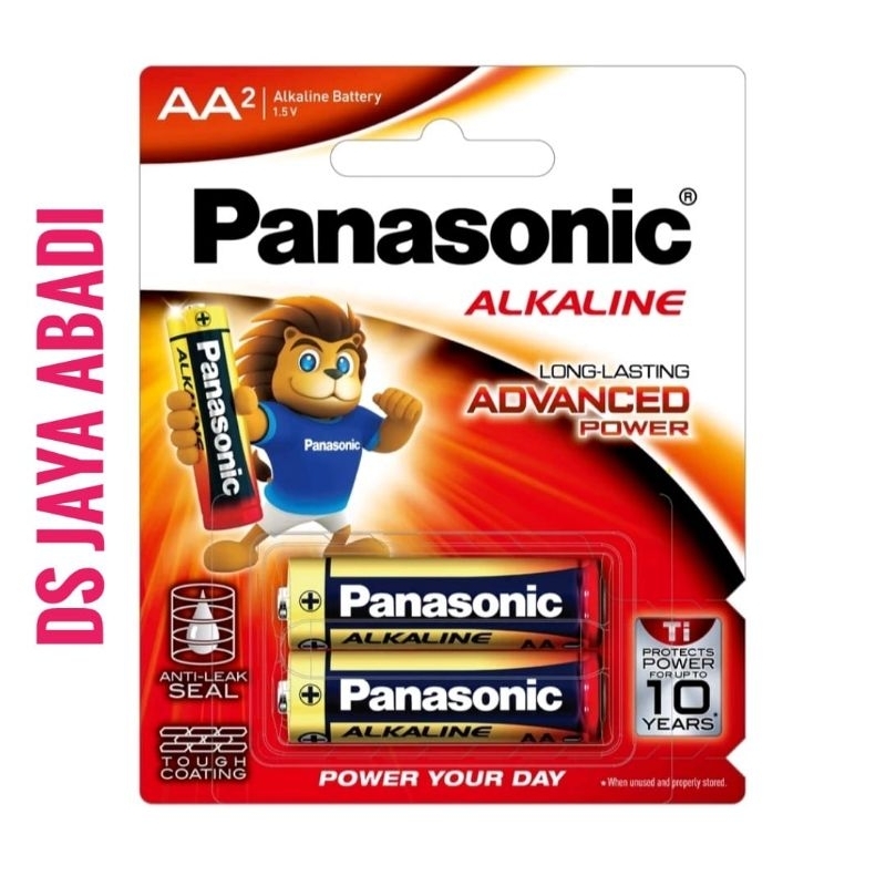 Jual BATERAI ALKALINE PANASONIC AA2 / AAA3 (ISI 2PCS) MADE IN THAILAND ...