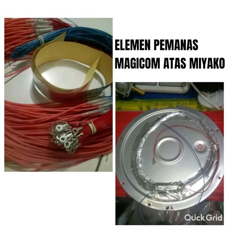 Jual Elemen Magicom Rice Cooker Atas & Samping Miyako/Element Magic com ...