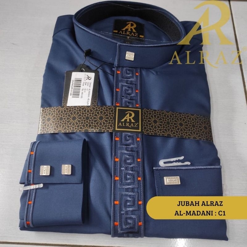 Jual Jubah Alraz Premium Exclusive Al Madani Jubah Al Raz Manset ...