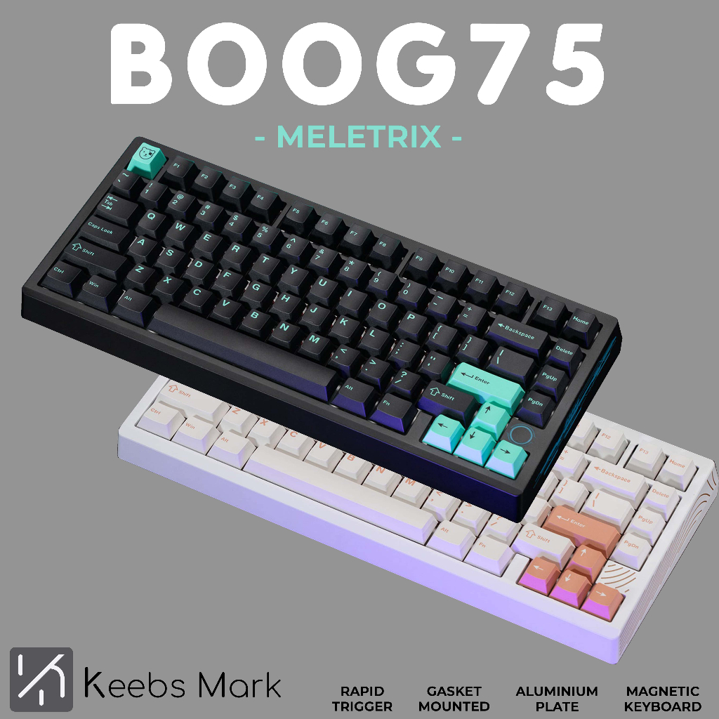 Jual BOOG75 by Meletrix - Magnetic Rapid Trigger Mechanical Keyboard ...