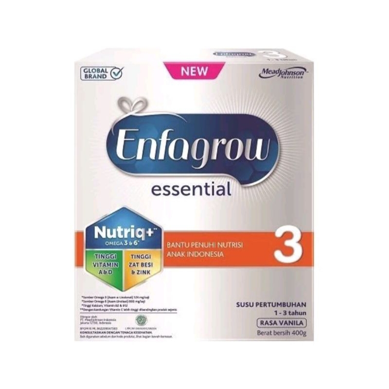 Jual enfagrow essential 3 kemasan 400 gram & enfagrow essential 4 ...