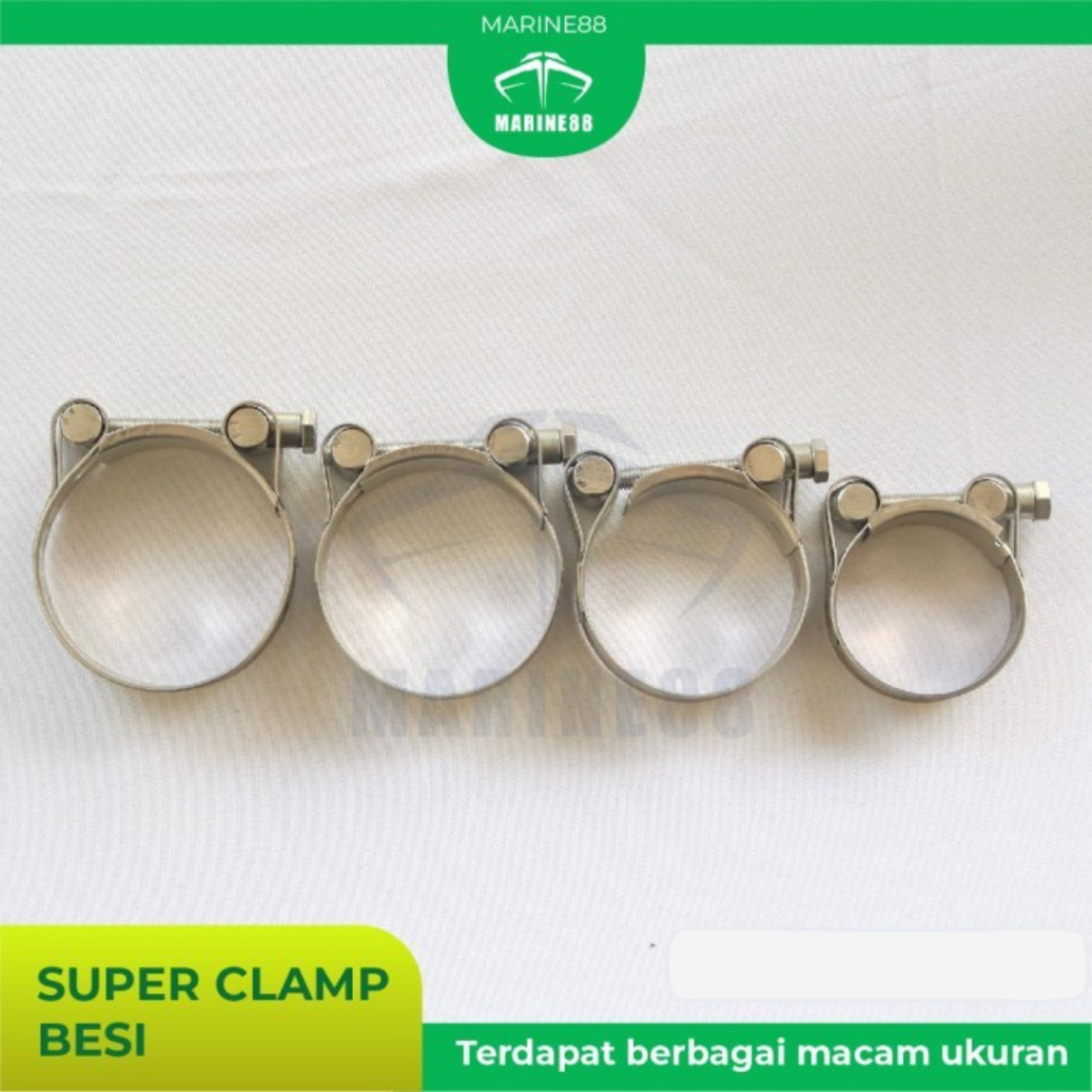 Jual SUPER KLEM BESI / KLEM SELANG BESI 52-55 mm | Shopee Indonesia