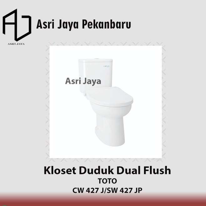 Jual Kloset Duduk TOTO CW427J/SW427JP (Khusus Daerah Luar PEKANBARU ...