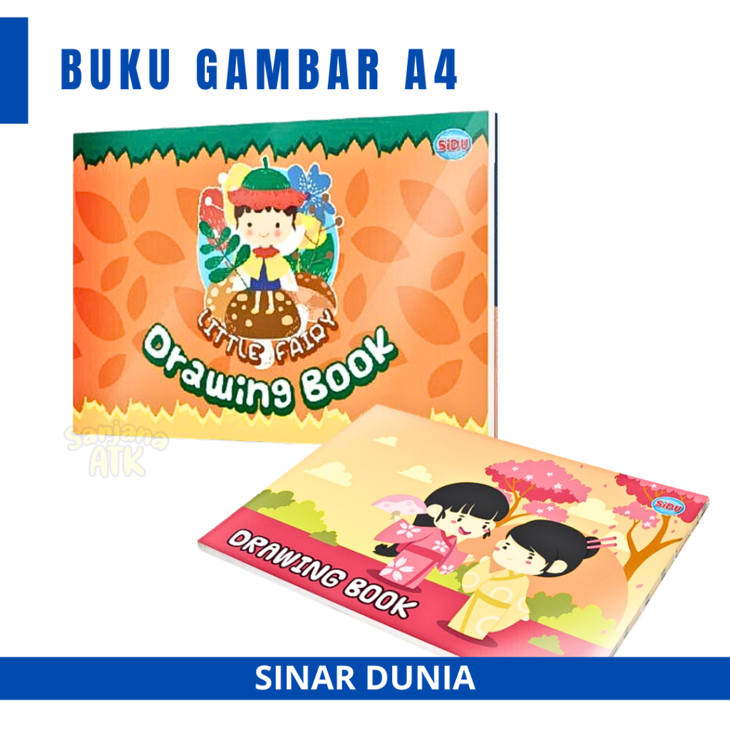 Jual Buku Gambar / Drawing Book A4 Sinar Dunia / SIDU | Shopee Indonesia