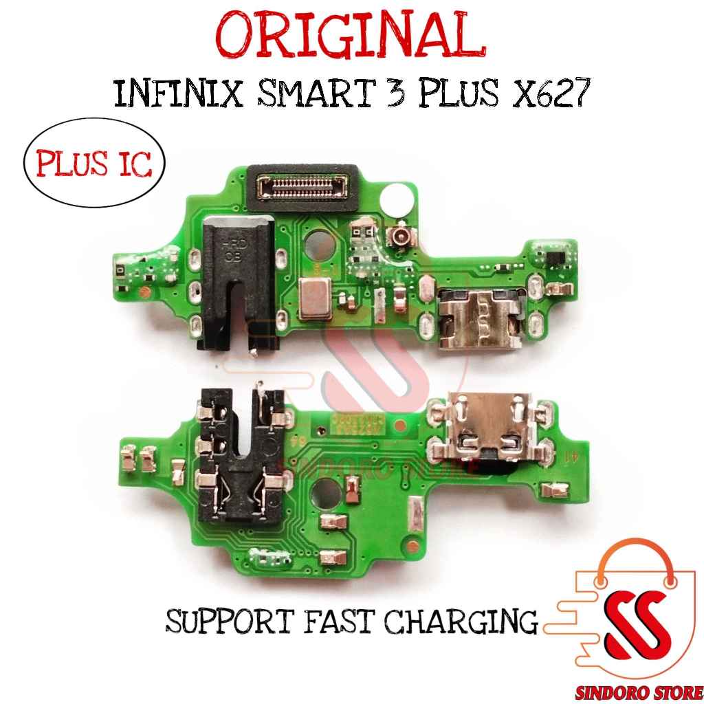 Jual Konektor Charger Infinix Smart 3 Plus X627 USB Papan Cas Ori Mic Pcb Board | Shopee Indonesia