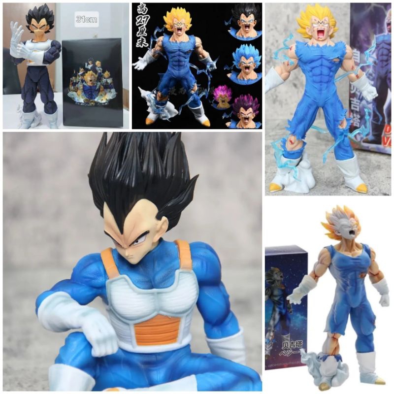 Jual action figure dragon ball demonize super saiyan vegeta iv | Shopee ...