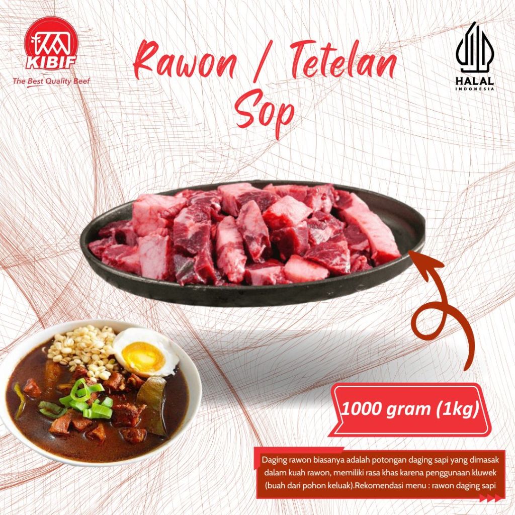 Jual Rawon / Tetelan Sop 1kg | Shopee Indonesia