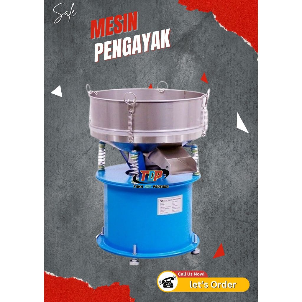 Jual Electric Vibro Sparator - Mesin Ayakan Tepung - Mesin Pengayak ...
