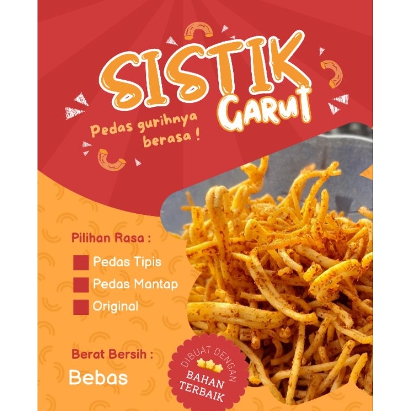 Jual Sistik Garut PEDAS GURIH RENYAH 200g/500g/1000g | Shopee Indonesia