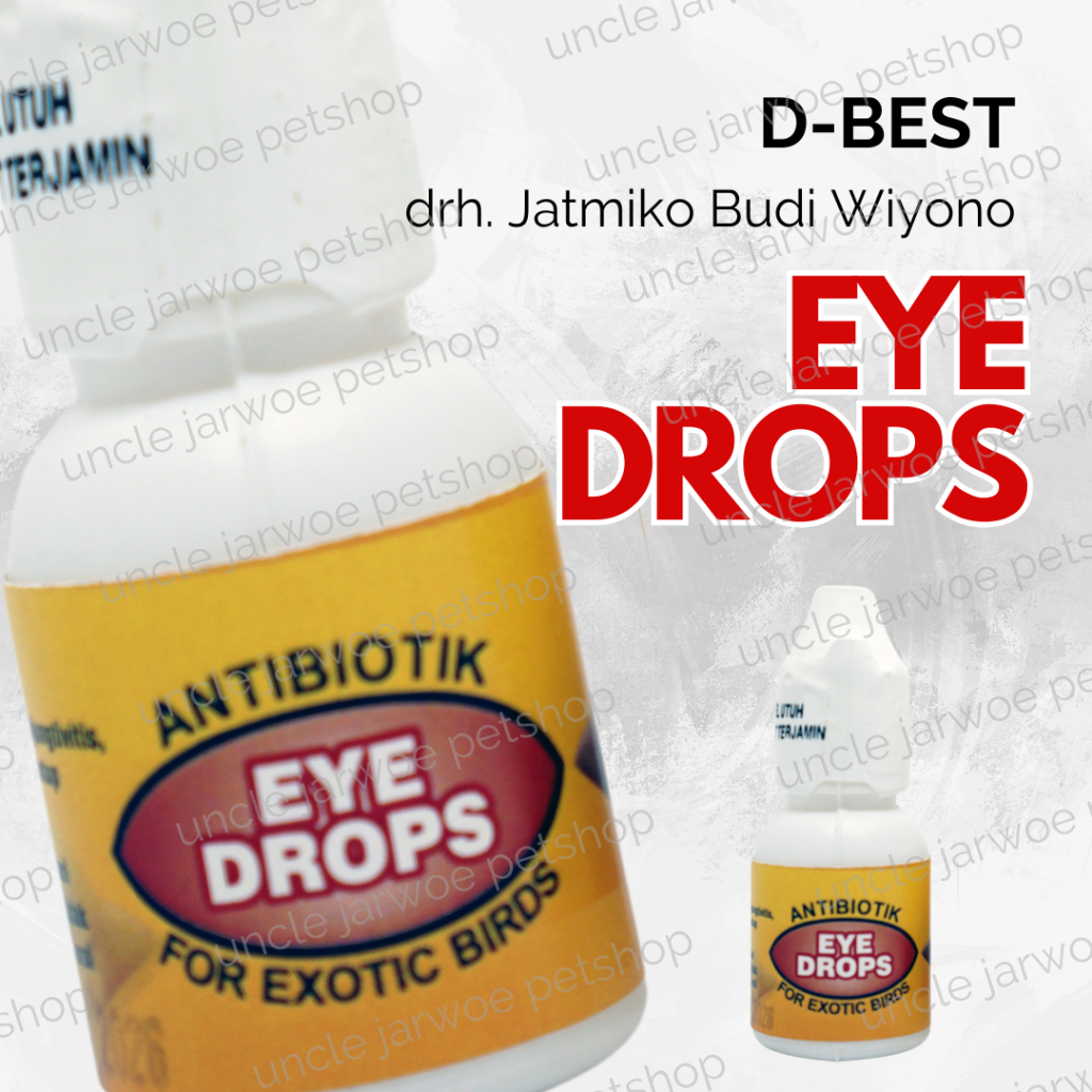Jual EYE DROPS drh. Jatmiko Budi Wiyono - Obat Burung Tetes Mata Snot ...