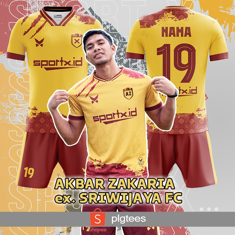 Jual JERSEY CUSTOM TEMA SRIWIJAYA | Shopee Indonesia