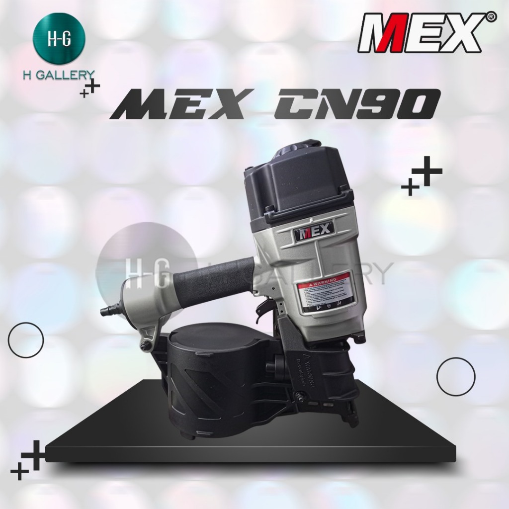 Jual MEX - Power Tools Air Nailer Gun Mesin Paku Tembak Pallet CN-90 *S ...