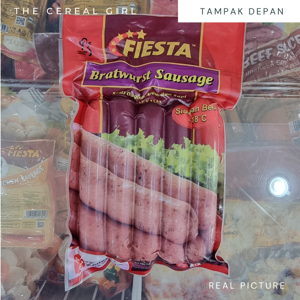 Jual [KONDISI BARU - 100% ORIGINAL] FIESTA Bratwurst Sausage 300gr ...