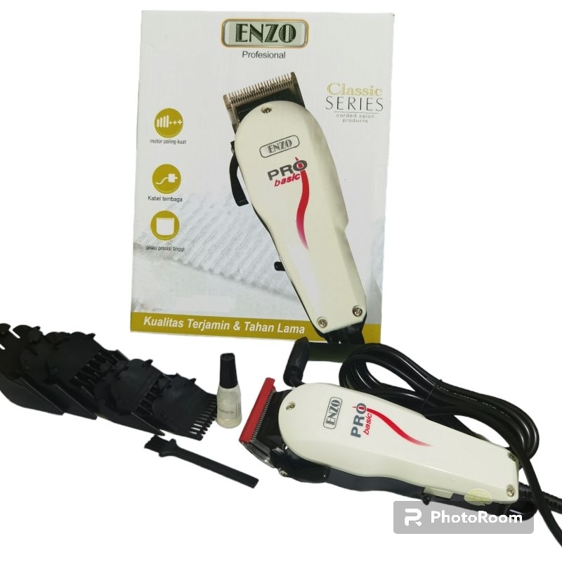 Jual Alat Cukur ENZO PRO Basic Classic Series ORIGINALL 100 % | Shopee ...