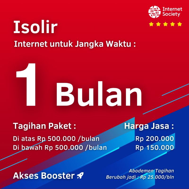 Jual Isolir Internet Indihome | Jangka Waktu 1 - 3 Bulan | Stop ...
